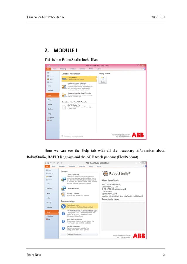 Robot studio abb | PDF | Robotics | Technology & Computing