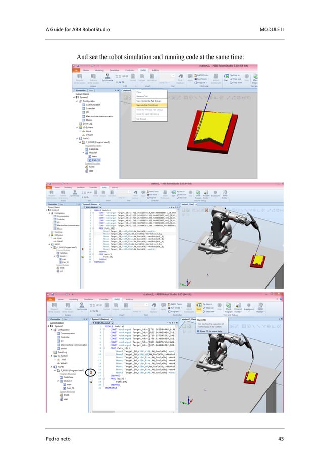 Robot studio abb | PDF | Robotics | Technology & Computing