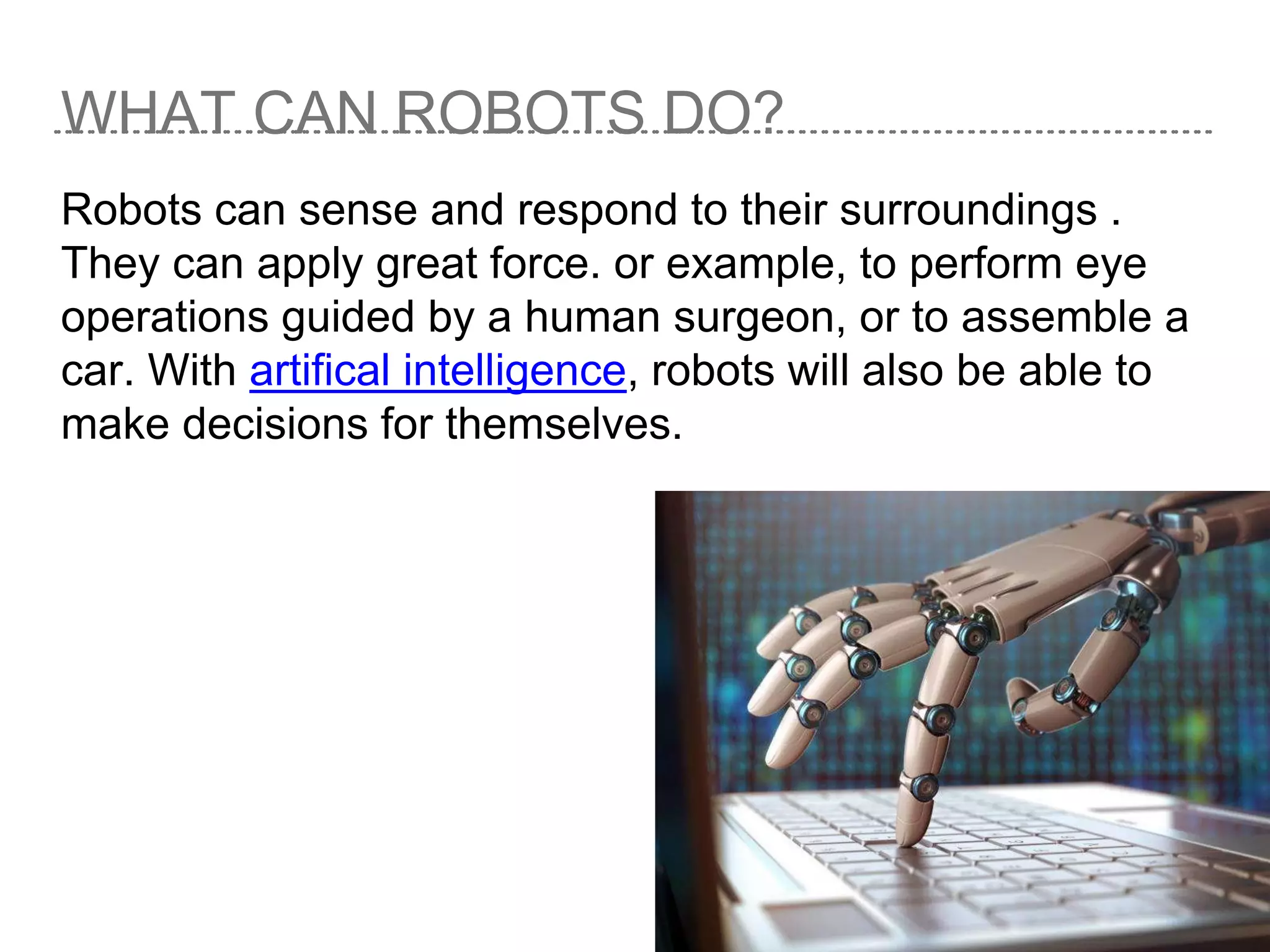 Robots with Matthew | PPT