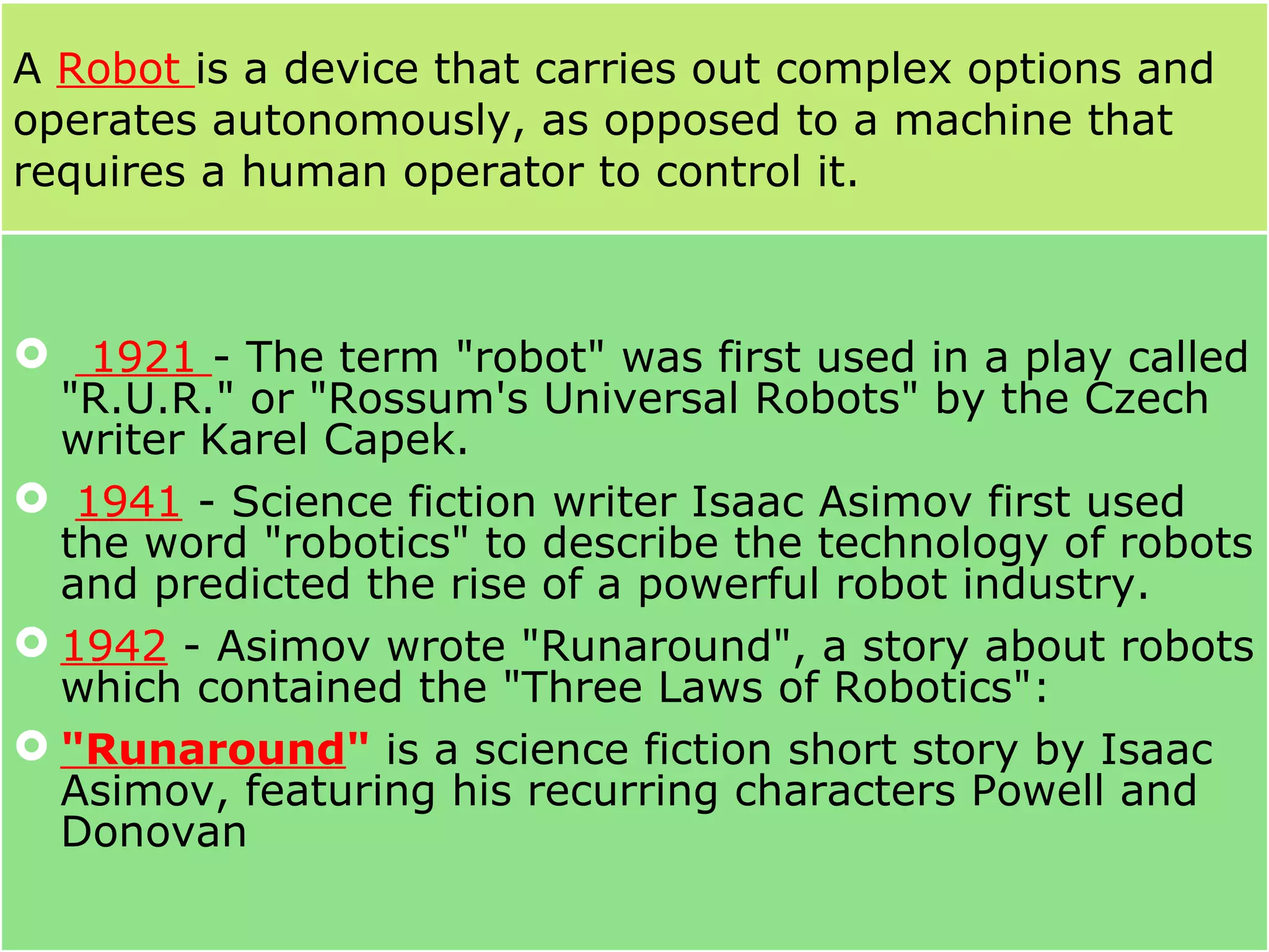 Robot Teacher | PPT