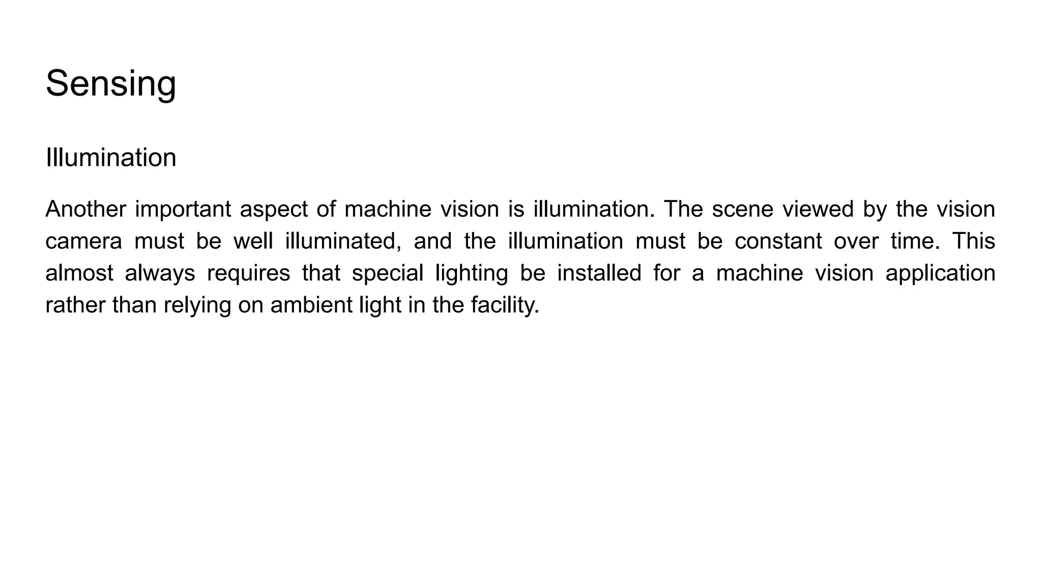 Robot Vision ,components for robot vision | PDF