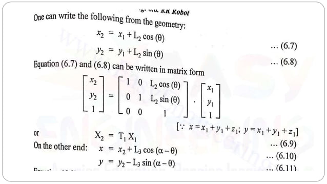 ROBOTICS-ROBOT KINEMATICS AND ROBOT PROGRAMMING | PPTX