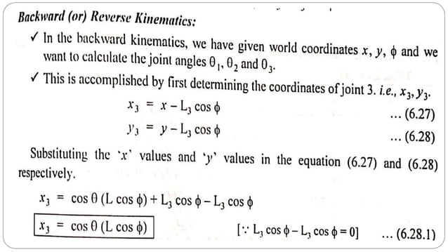 ROBOTICS-ROBOT KINEMATICS AND ROBOT PROGRAMMING | PPTX