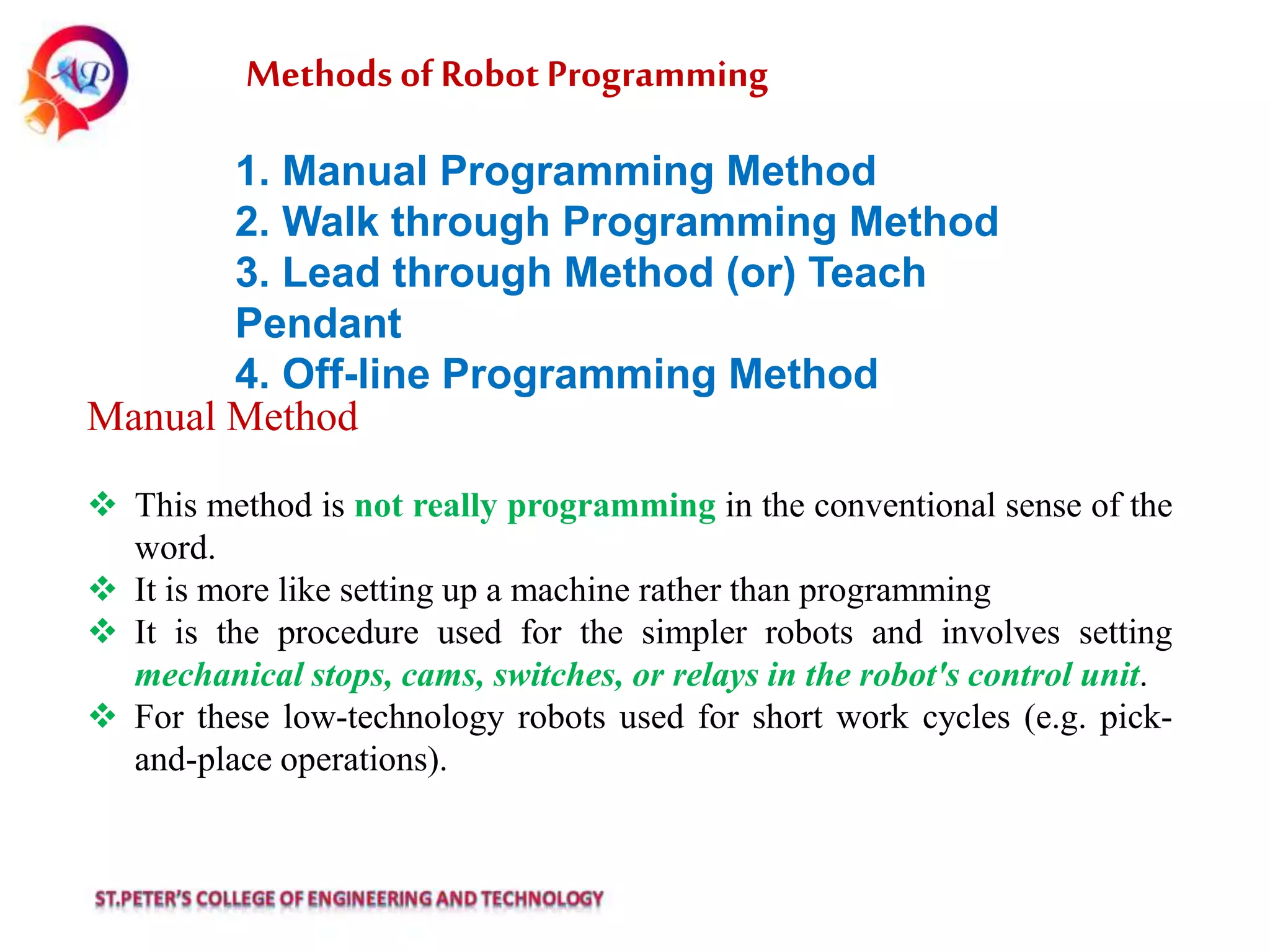Robo unit4- Robot Programming.pptx