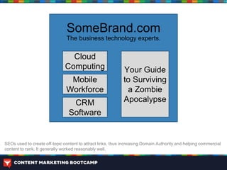 Using Content at the Top of the Funnel | PPT