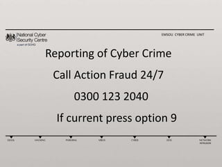 Cyber Crime - Who do you call? | PPTX