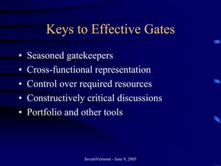 NPD - Stage Gate Presentation | PDF