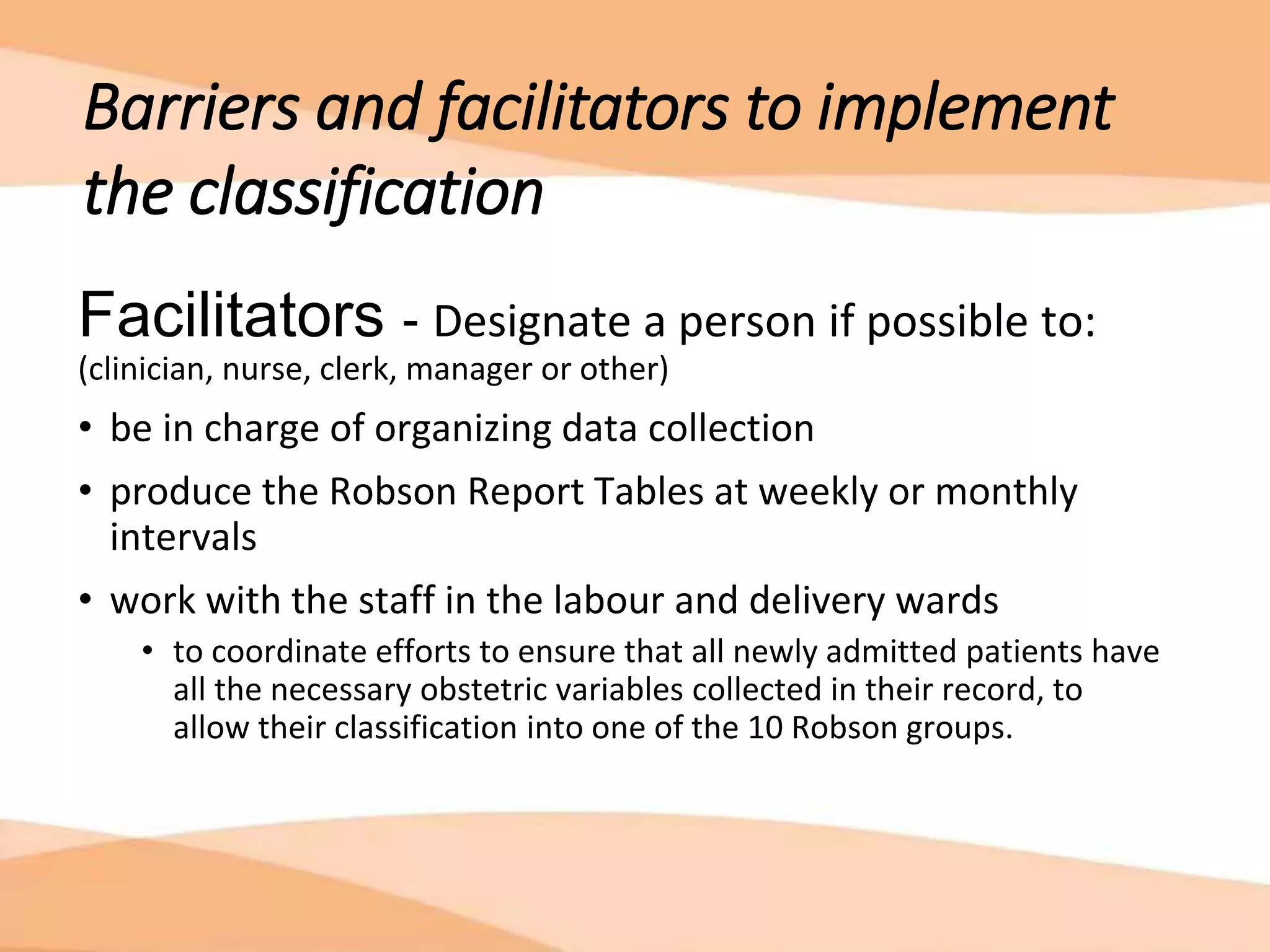 Robson classification Dr. Iqra Malik.ppt