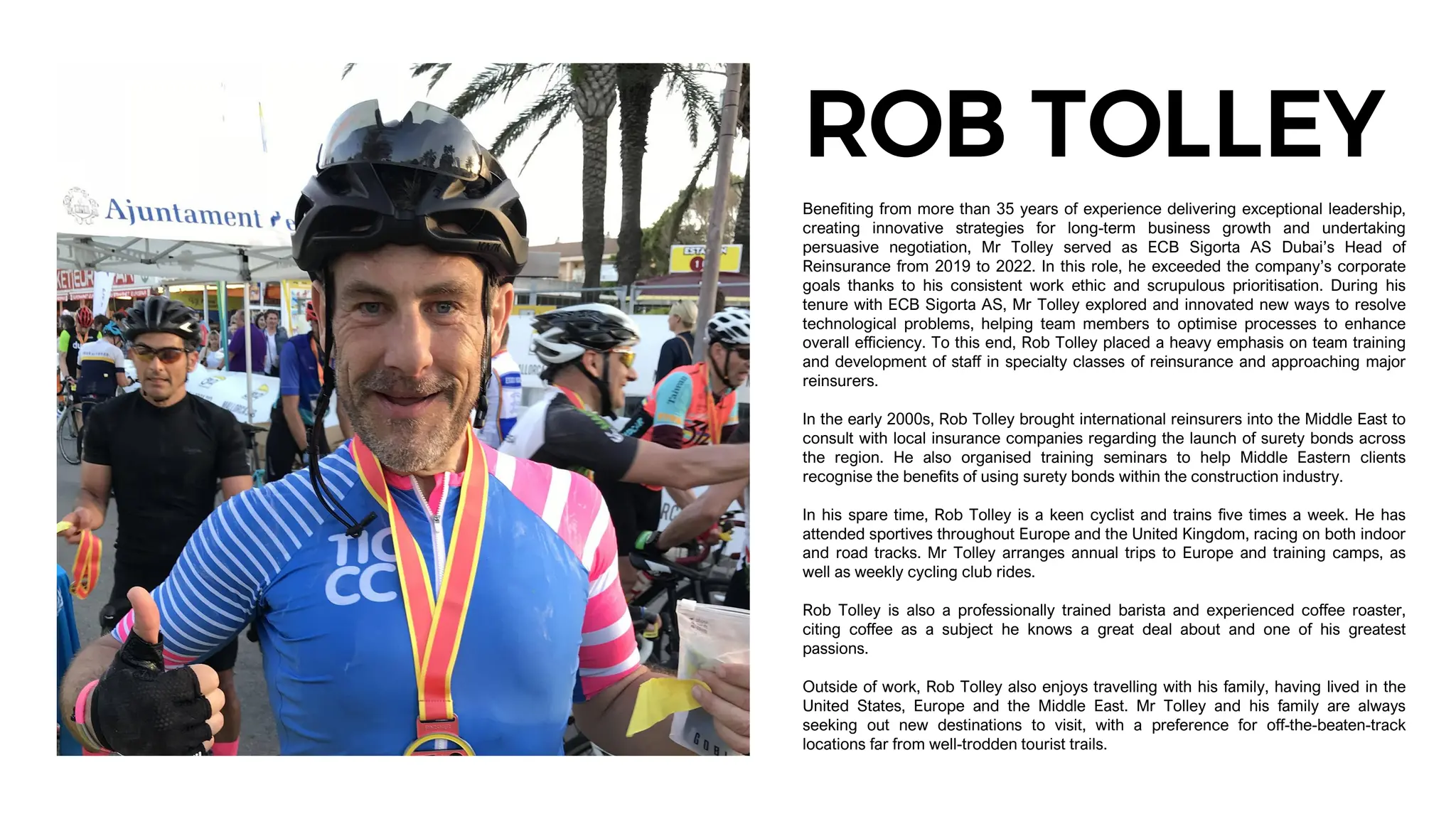 About Rob Tolley - CEO of Global Specialty Underwriters LLC | PDF