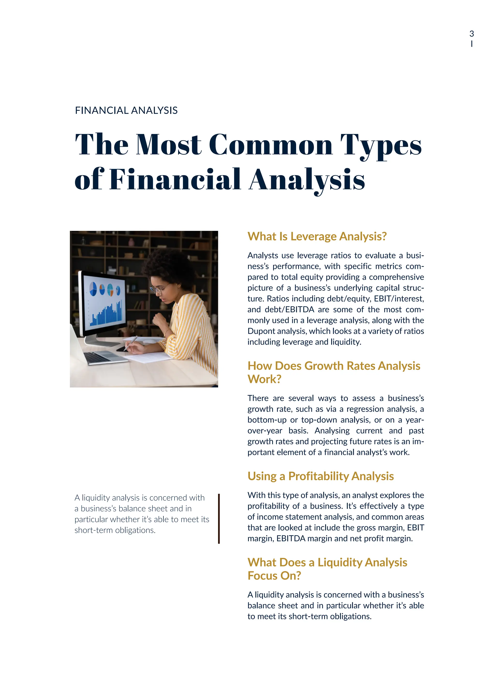 The Most Common Types of Financial Analysis | PDF