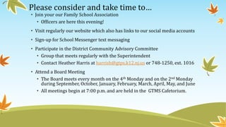 Roland Rogers Elementary School Back to School Night 2018 | PPT