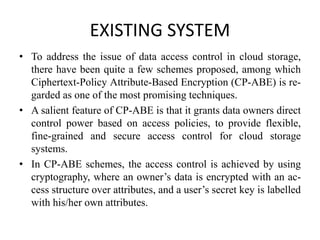 RAAC: Robust and Auditable Access Control with Multiple Attribute Authorities for Public Cloud ...