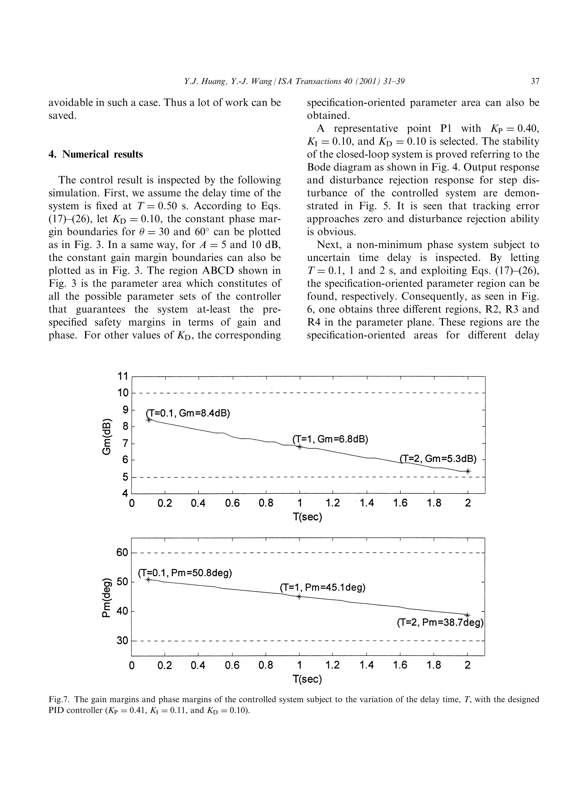 Robust PID controller design for non-minimum phase time delay systems | PDF