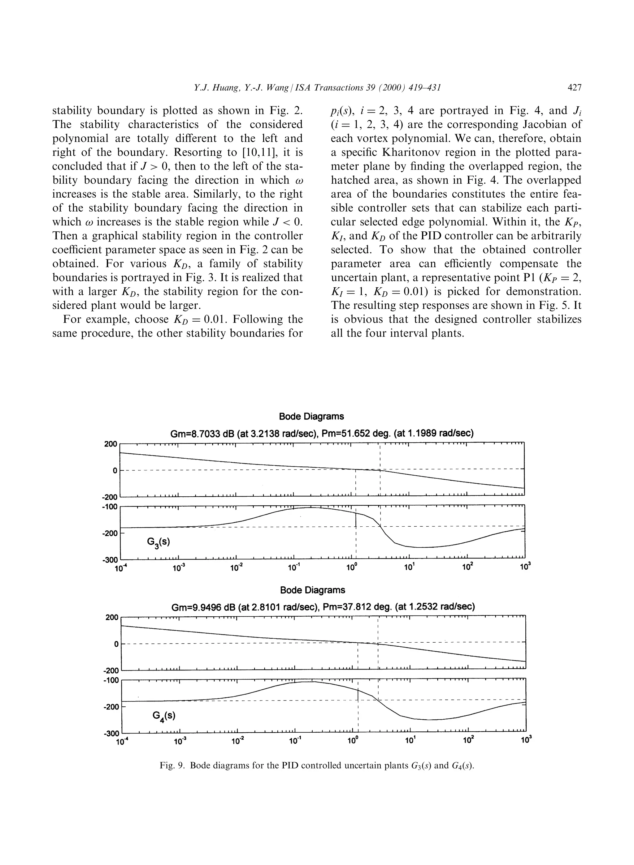 Robust PID tuning strategy for uncertain plants based on the Kharitonov theorem | PDF