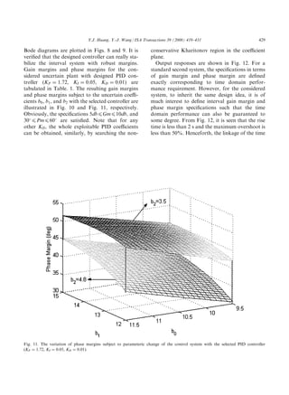 Robust PID tuning strategy for uncertain plants based on the Kharitonov theorem | PDF