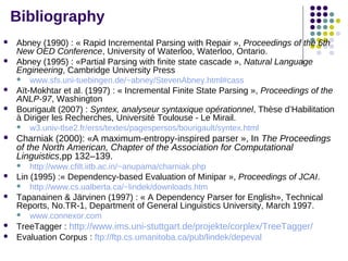 Robust rule-based parsing | PPT