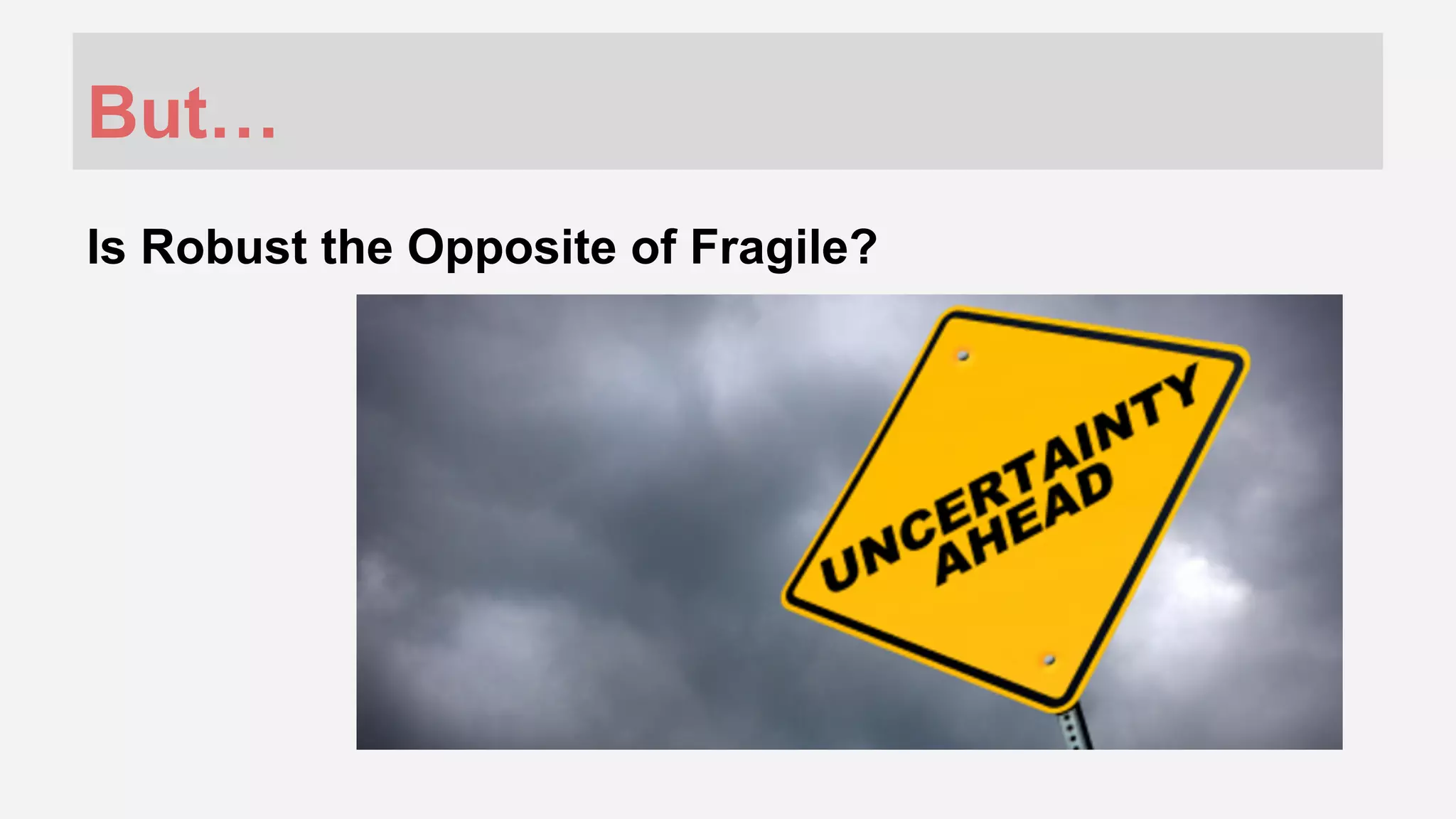 Robust & anti fragile | PDF