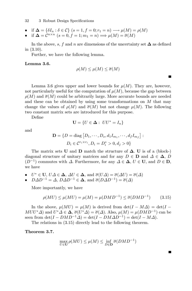 Robust control design with matlab®, 2e | PDF