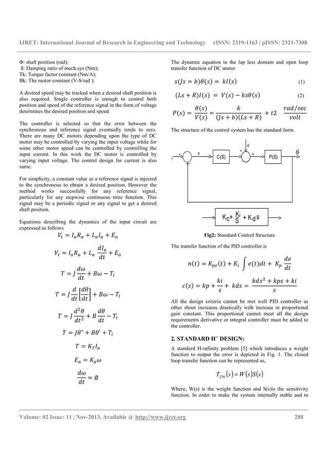 Robust control of pmsm using genetic algorithm | PDF