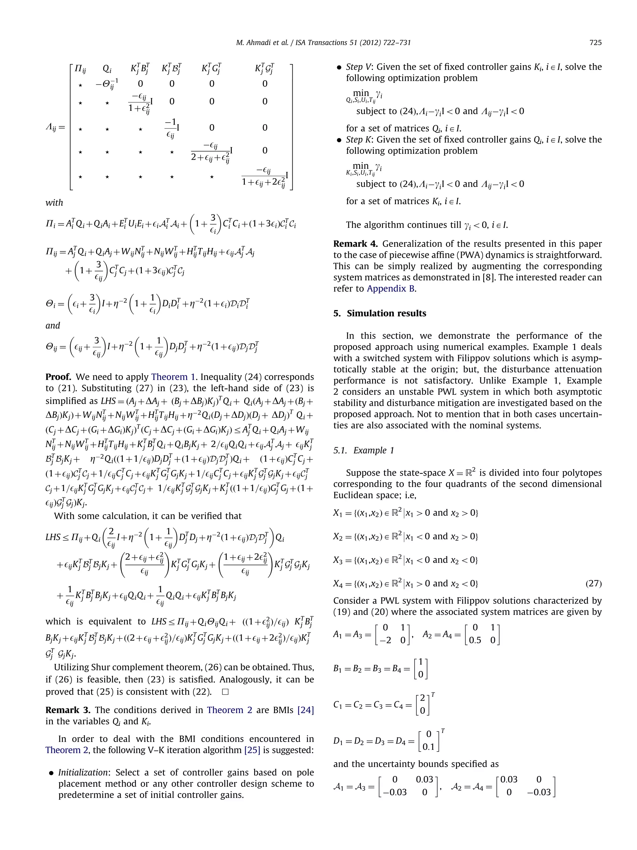 Robust control of uncertain switched systems | PDF | Computer Software and Applications | Computing