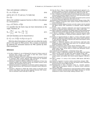 Robust control of uncertain switched systems | PDF