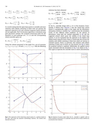 Robust control of uncertain switched systems | PDF | Computer Software and Applications | Computing