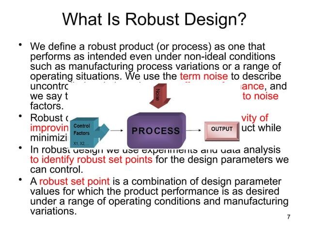 introduction of the for Robust Design.pptx