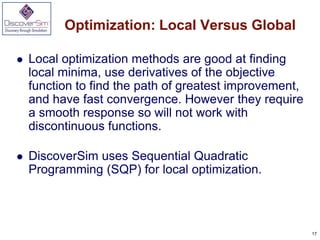 Robust Design And Variation Reduction Using DiscoverSim | PPT