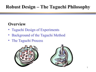 robust_design_taguchi-method-of-experiments | PPT