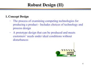 robust_design_taguchi-method-of-experiments | PPT
