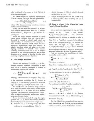 Robust edge and corner detection using noise identification and ...