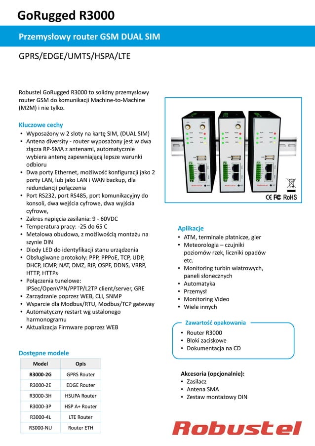 Robustel r3000 | PDF | Computer Networking | Computing
