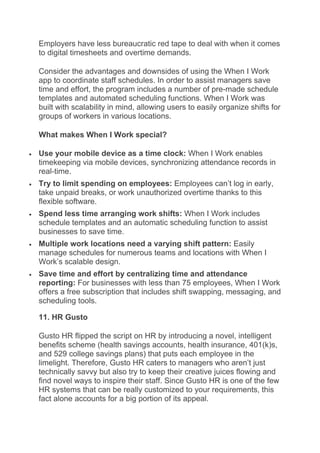 Robust HR Software Solution | PDF