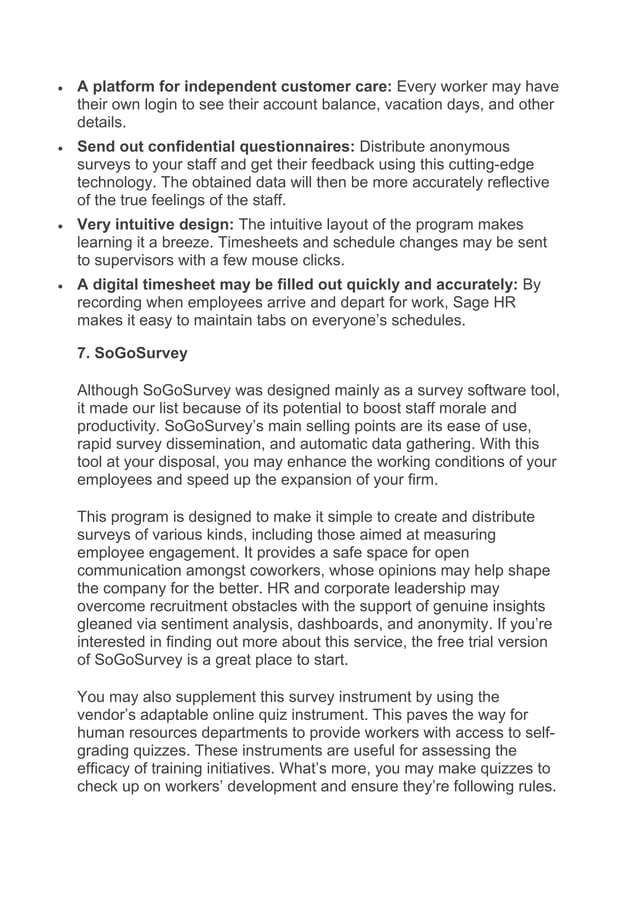 Robust HR Software Solution | PDF