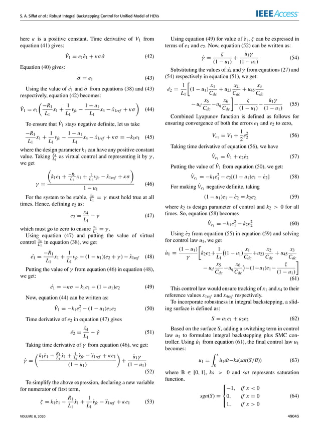 Robust Integral Backstepping Control for HEV.pdf