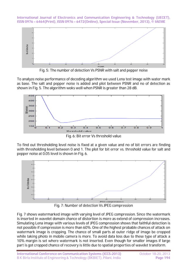 Robust invisible qr code image watermarking in dwt | PDF