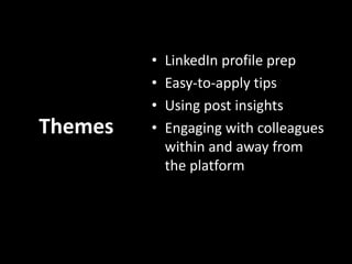 Advancing Your LinkedIn Profile to All-Star Status | PDF