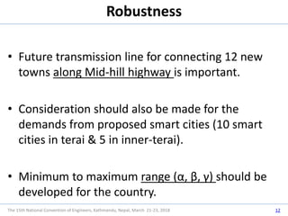 Robustness of srn and hvtln | PPT