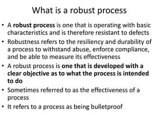 robust process and BPR readiness BIT.pptx