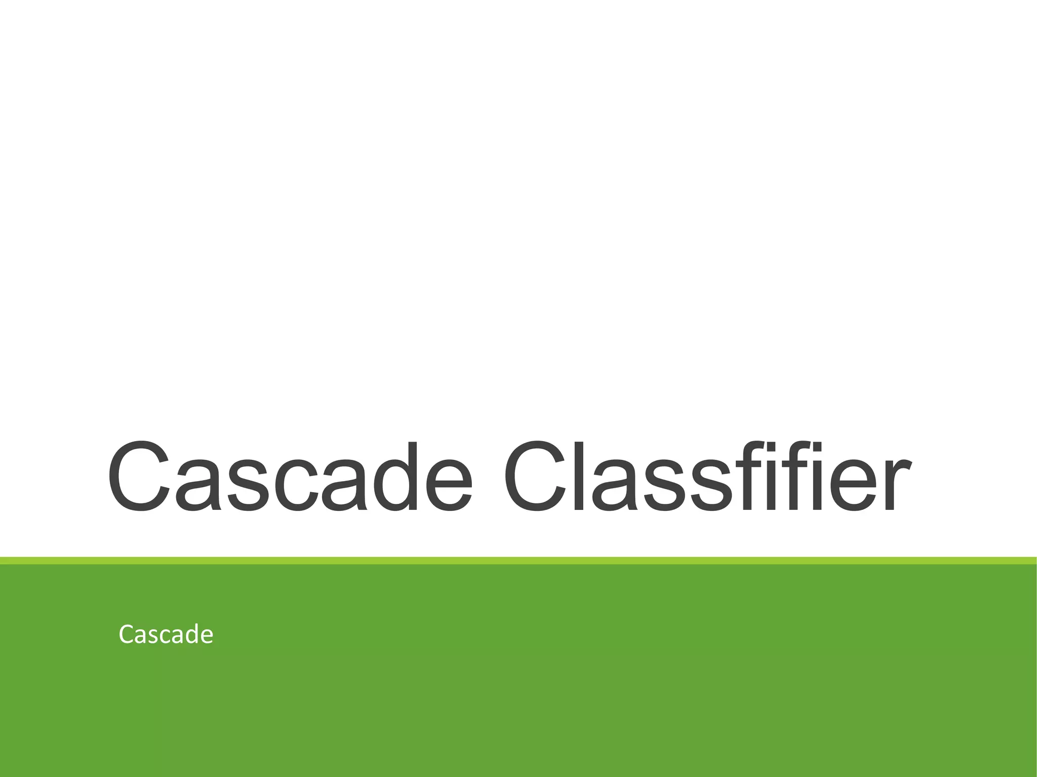 Robust Real Time Object Detection Ppt 7842