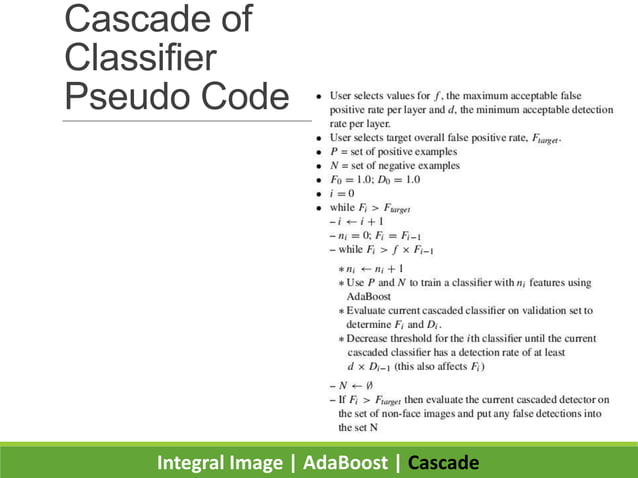 Robust Real Time Object Detection Ppt