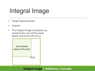 Robust real time object detection | PPT
