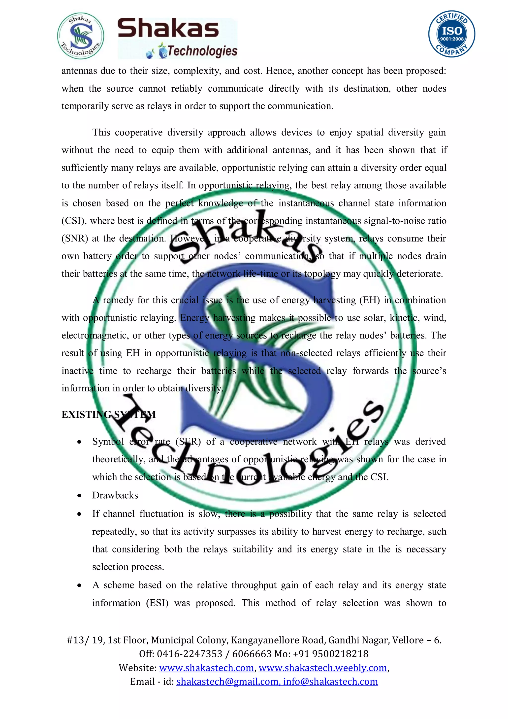 Robust Relay Selection For Large Scale Energy Harvesting Io T Networks Pdf