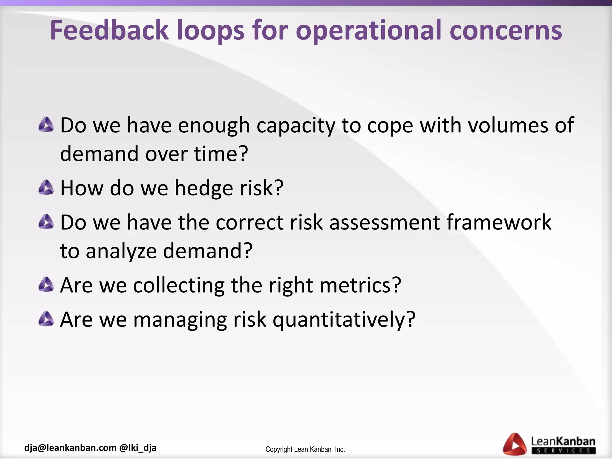 Creating Robust, Resilient & Antifragile Organizations (using Kanban) | PPT