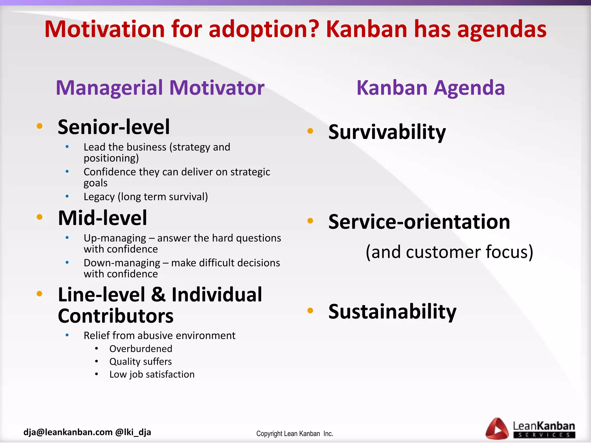 Creating Robust, Resilient & Antifragile Organizations (using Kanban) | PPT