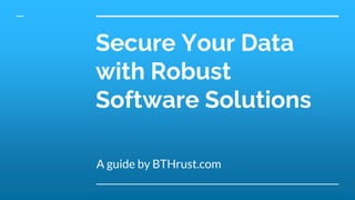 Robust Software Solutions.pptx
