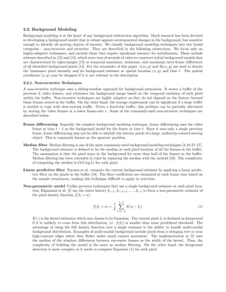 Robust techniques for background subtraction in urban | PDF | Video Software | Computer Software ...