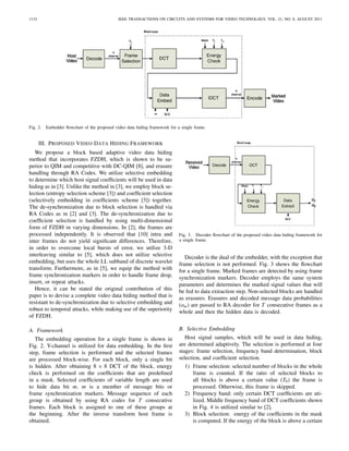 Robust video data hiding using forbidden zone | PDF