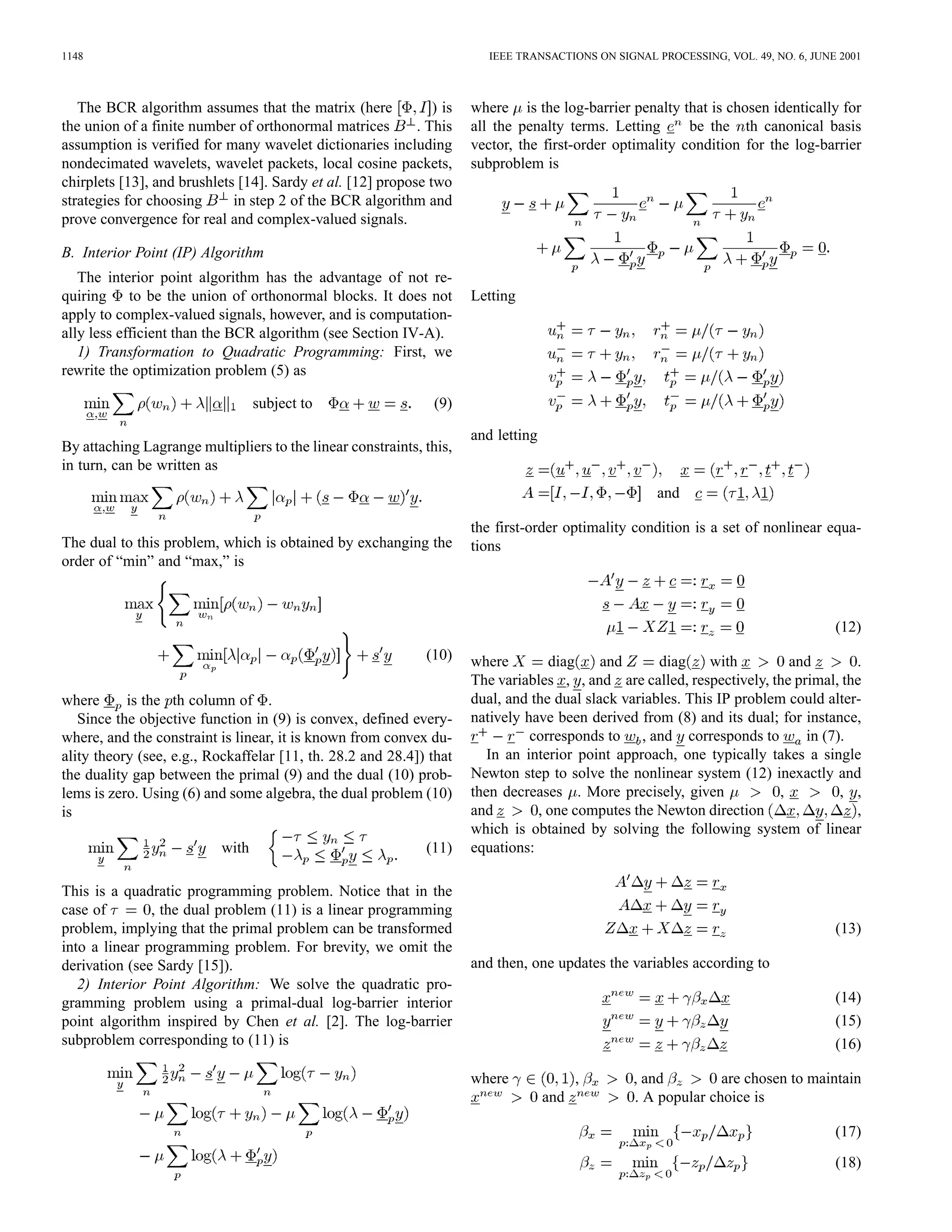Robust Wavelet Denoising Pdf Computing Technology And Computing