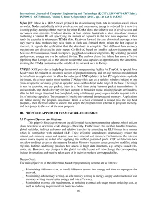 Robust wireless reprogramming method using differential approach for wireless sensor networks | PDF